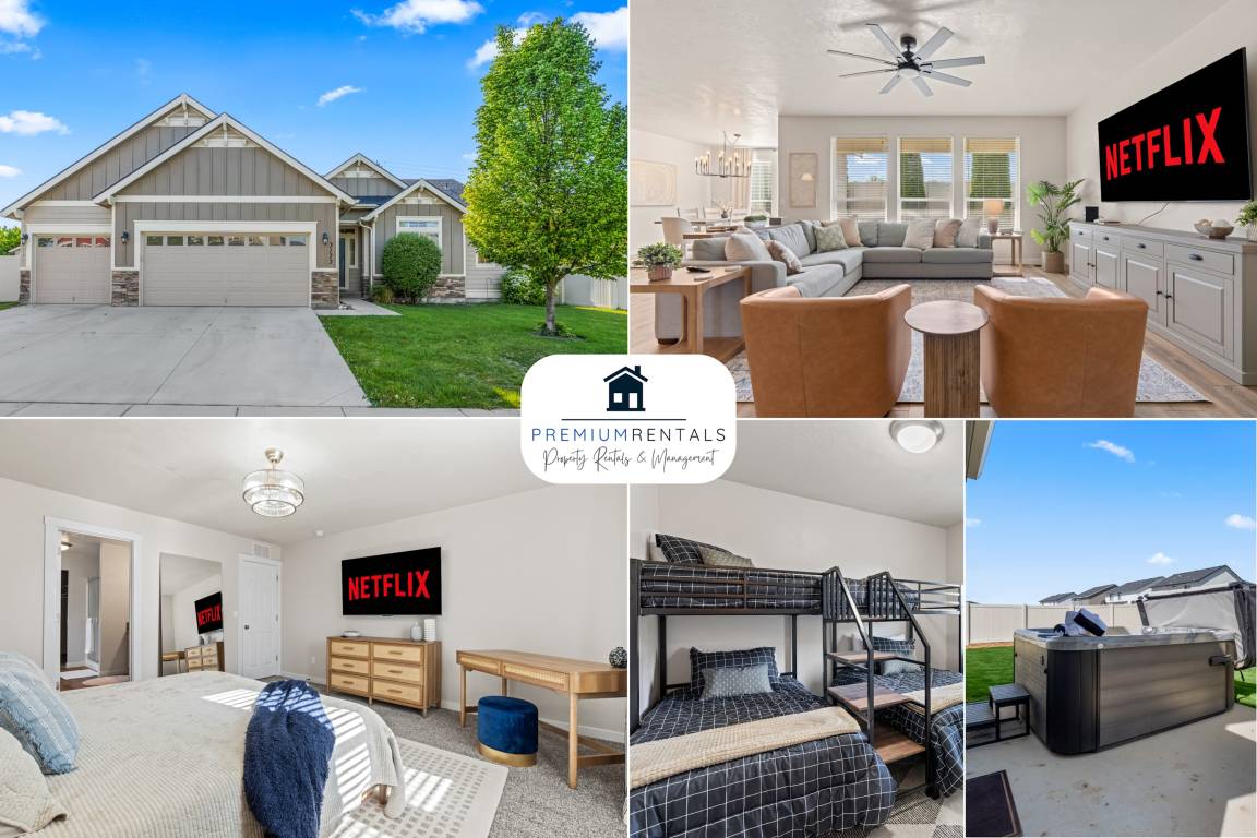 279 M² House ∙ 4 Bedrooms ∙ 16 Guests - Nampa, ID