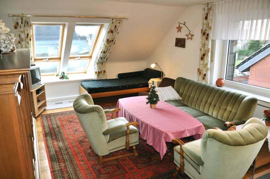 77 M² Ferienwohnung ∙ 1 Schlafzimmer ∙ 4 Gäste - Olfen
