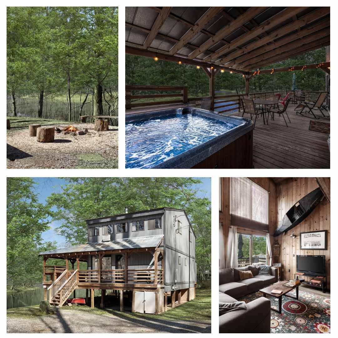 389 M² Cabin ∙ 4 Bedrooms ∙ 10 Guests - Great Cacapon, WV