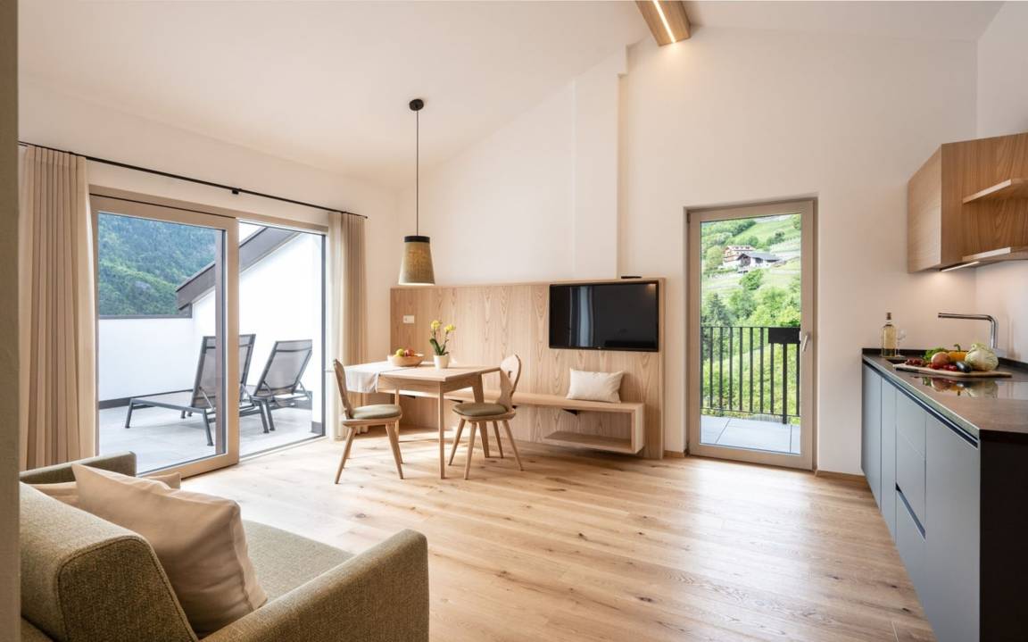 58 M² Ferienwohnung ∙ 2 Schlafzimmer ∙ 4 Gäste - Klobenstein