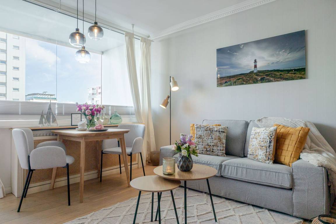 34 M² Ferienwohnung ∙ 1 Schlafzimmer ∙ 2 Gäste - Sylt