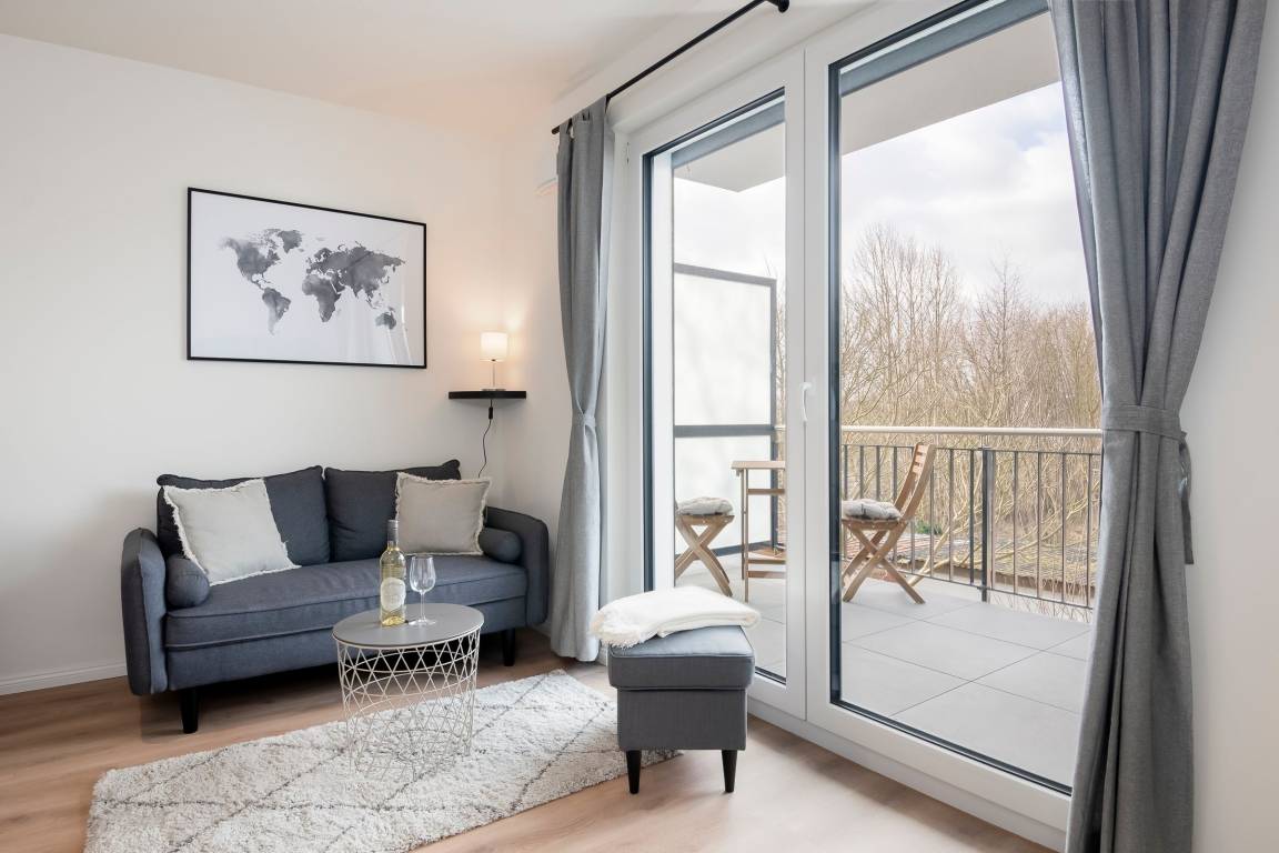 26 M² Ferienwohnung ∙ 1 Schlafzimmer ∙ 2 Gäste - Neustadt in Holstein