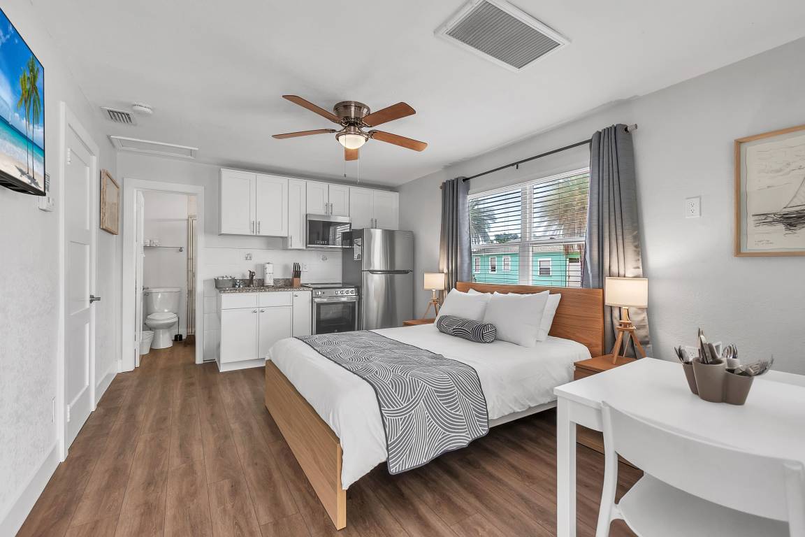 23 M² スタジオフラット ∙ ゲスト2 人 - セント・ピート・ビーチ, FL