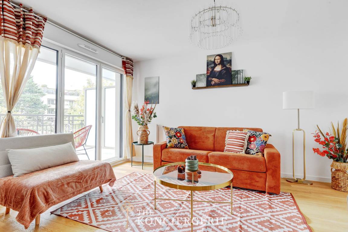 Apartamento ∙ 1 Habitación ∙ 4 Huéspedes - Boulogne-Billancourt