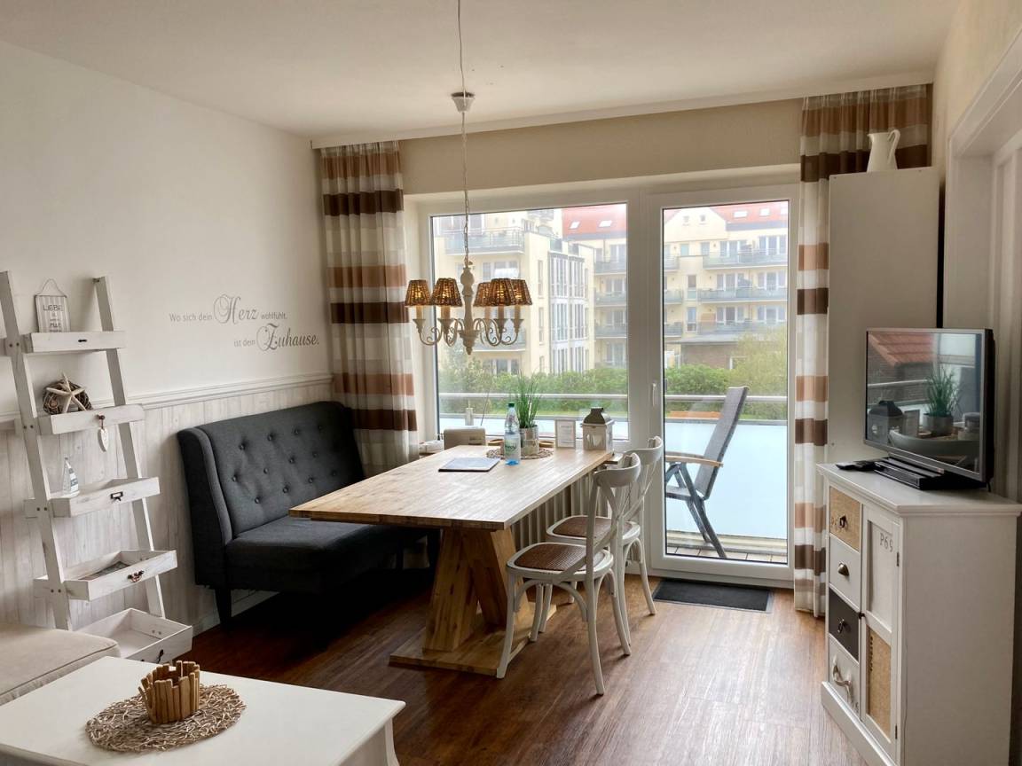 48 M² Ferienwohnung ∙ 1 Schlafzimmer ∙ 4 Gäste - Wangerooge