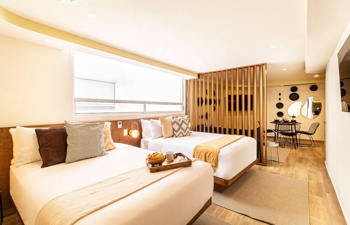 Apartamento ∙ 1 Habitación ∙ 6 Huéspedes - Benito Juarez