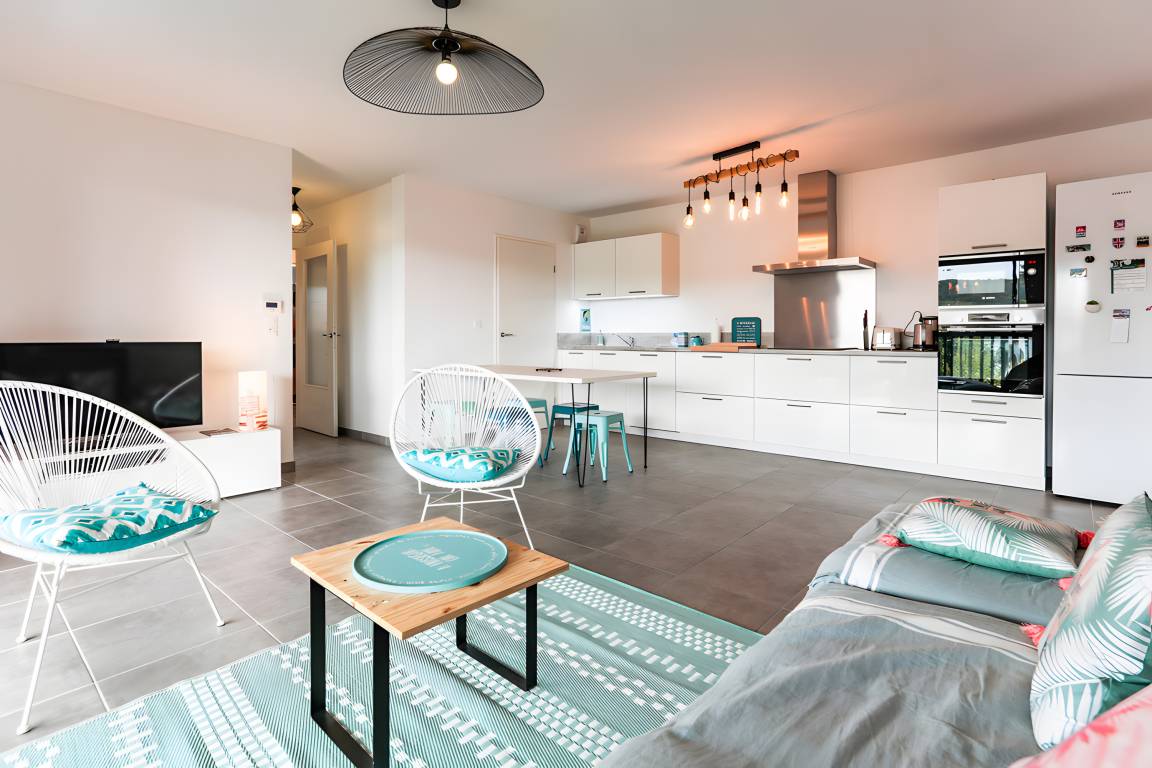 68 M² Appartement ∙ 2 Slaapkamers ∙ 5 Gasten - Tosse