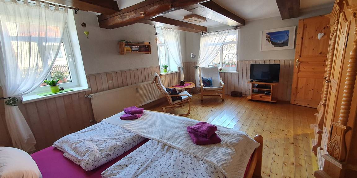 35 M² Ferienwohnung ∙ 1 Schlafzimmer ∙ 2 Gäste - Quedlinburg