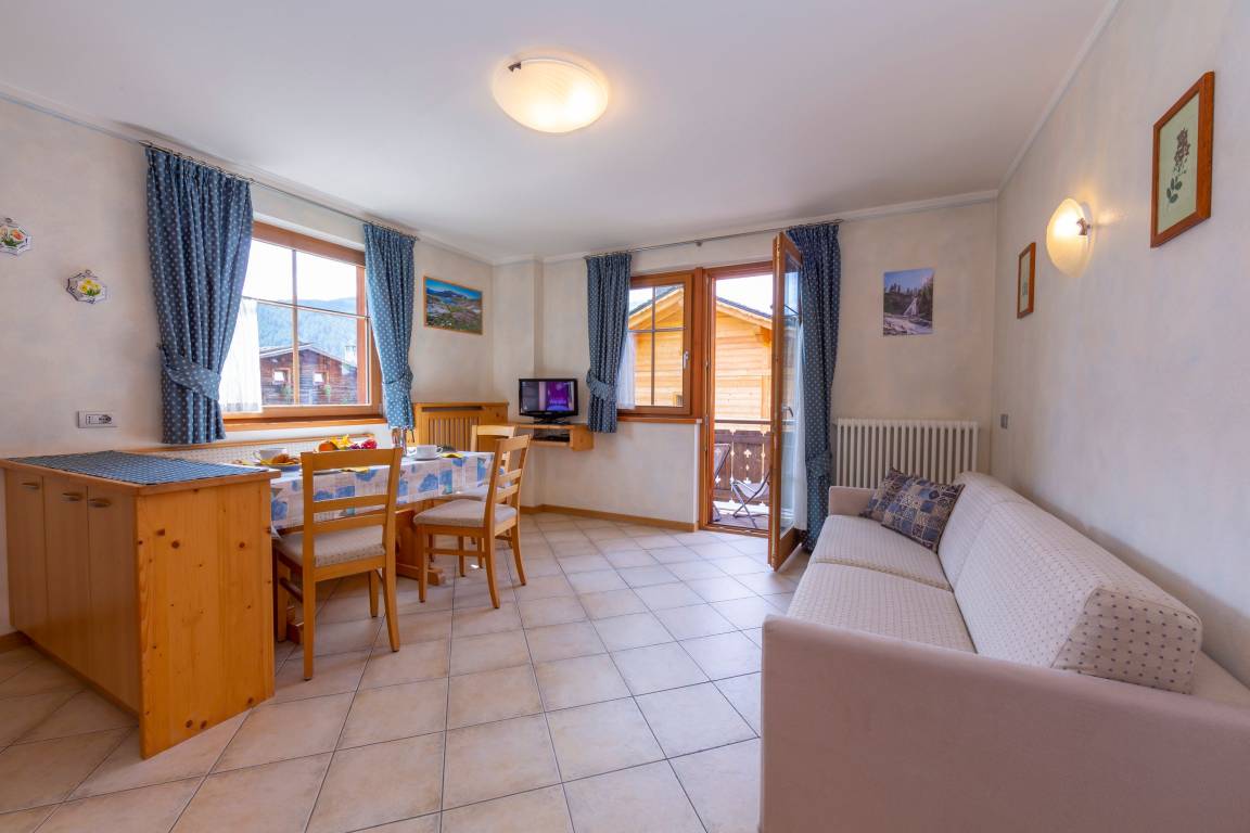 40 M² Ferienwohnung ∙ 1 Schlafzimmer ∙ 4 Gäste - Livigno
