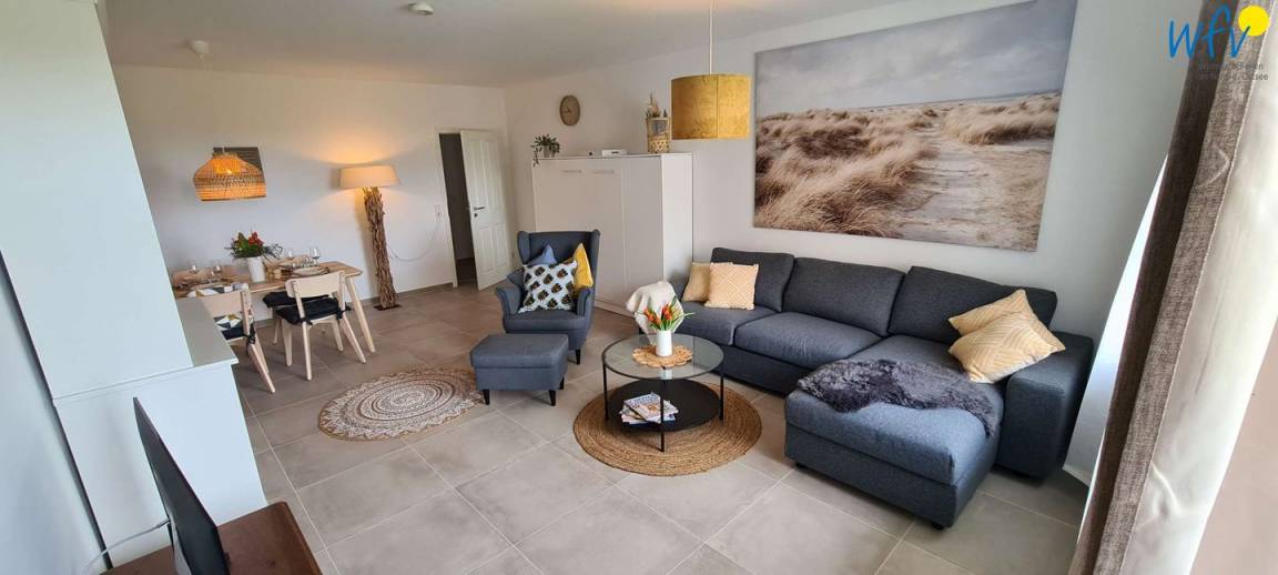 60 M² Appartement ∙ 1 Chambre ∙ 4 Personnes - Borkum