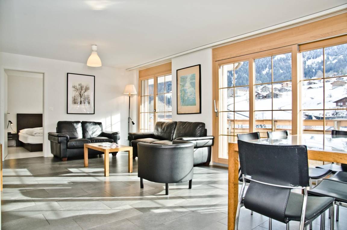 100 M² Ferienwohnung ∙ 3 Schlafzimmer ∙ 6 Gäste - Grindelwald