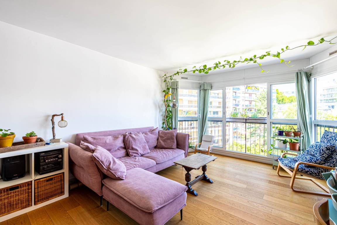 90 M² Appartement ∙ 2 Chambres ∙ 3 Personnes - Parc de la Villette