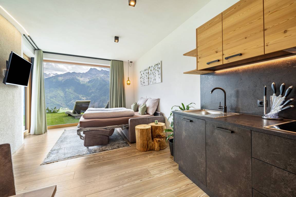 44 M² Ferienwohnung ∙ 1 Schlafzimmer ∙ 4 Gäste - Stilfs