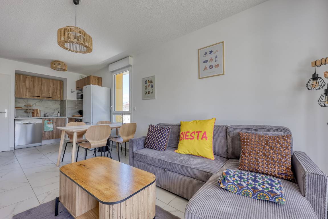 41 M² Appartement ∙ 1 Chambre ∙ 4 Personnes - Plage des Sablettes
