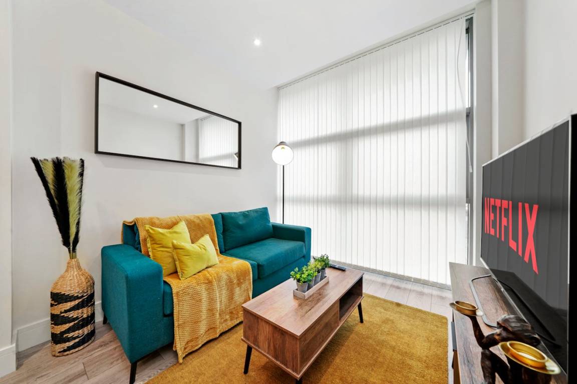 30 M² Apartment ∙ 1 Bedroom ∙ 3 Guests - Slough