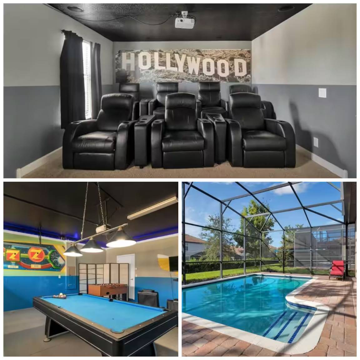 363 M² Casa ∙ 8 Habitaciones ∙ 16 Huéspedes - Davenport, FL