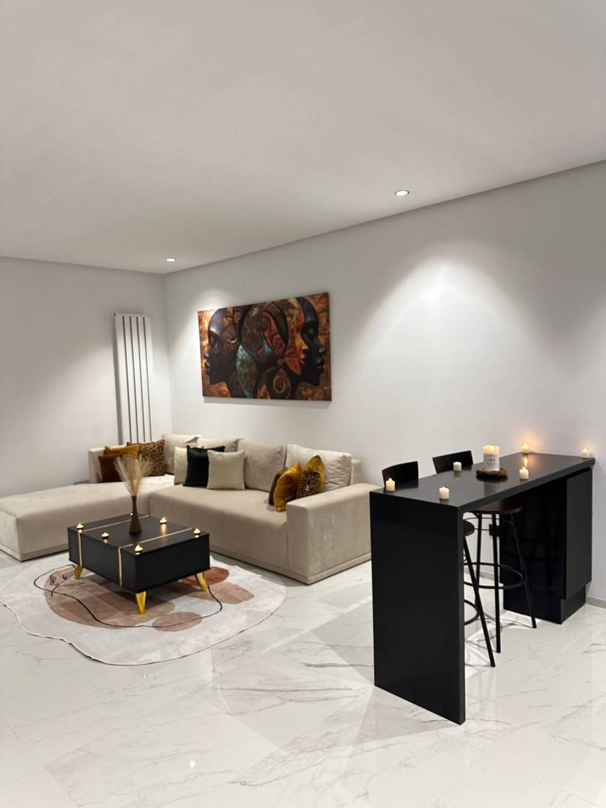 80 M² Ferienwohnung ∙ 1 Schlafzimmer ∙ 2 Gäste - Tunis