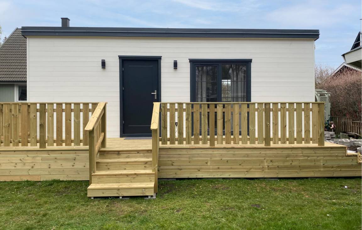 30 M² Ferienhaus ∙ 1 Schlafzimmer ∙ 4 Gäste - Kalmar