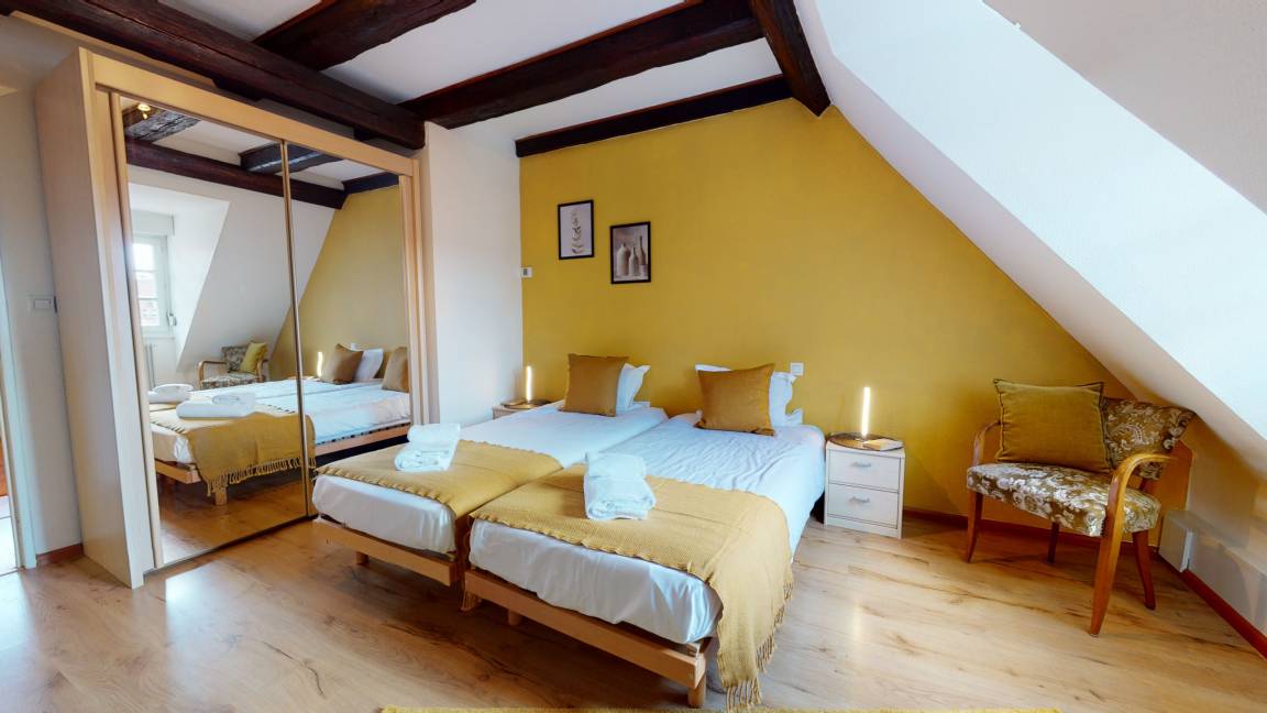 135 M² Appartement ∙ 3 Slaapkamers ∙ 12 Gasten - Colmar