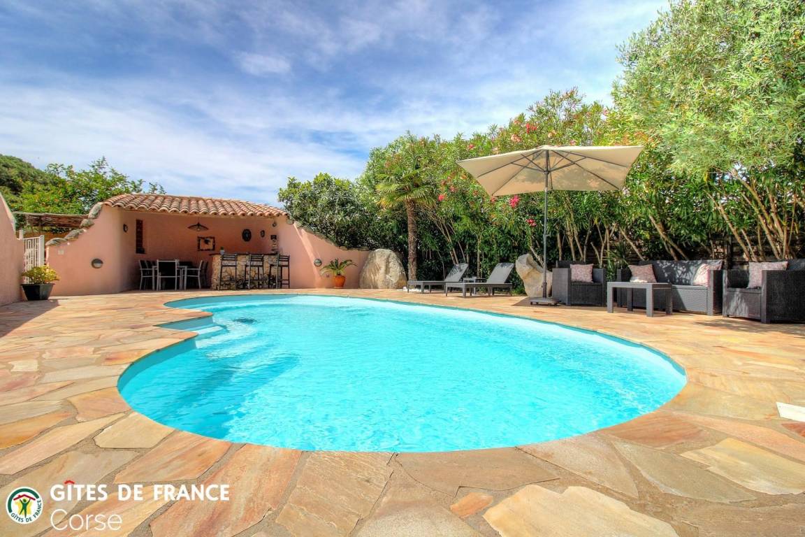 100 M² Gîte ∙ 3 Schlafzimmer ∙ 6 Gäste - Palombaggia