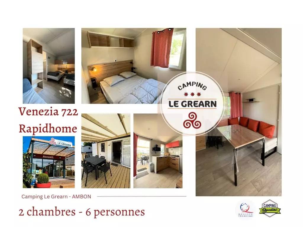 27 M² Mobil-home ∙ 2 Chambres ∙ 5 Personnes - Billiers