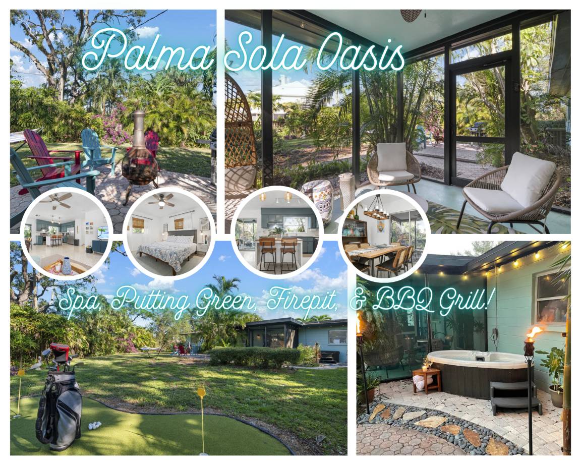 112 M² House ∙ 3 Bedrooms ∙ 6 Guests - Anna Maria Island, FL