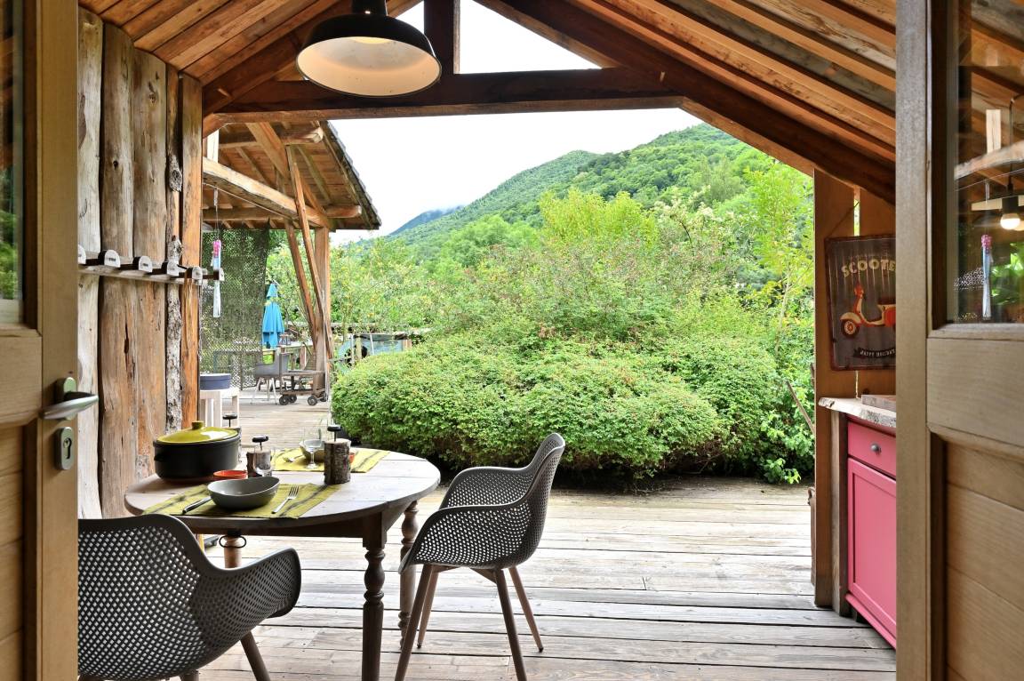 18 M² Chalet ∙ 1 Chambre ∙ 4 Personnes - Saint-Girons