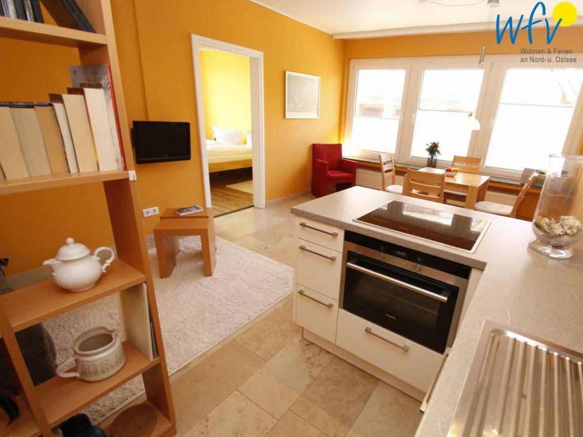46 M² Ferienwohnung ∙ 1 Schlafzimmer ∙ 2 Gäste - Juist