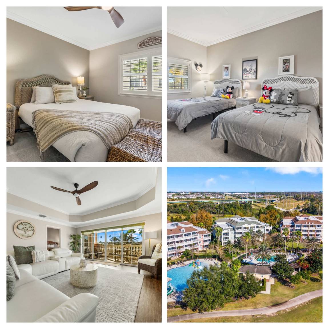 164 M² Aparthotel ∙ 3 Chambres ∙ 6 Personnes - Floride