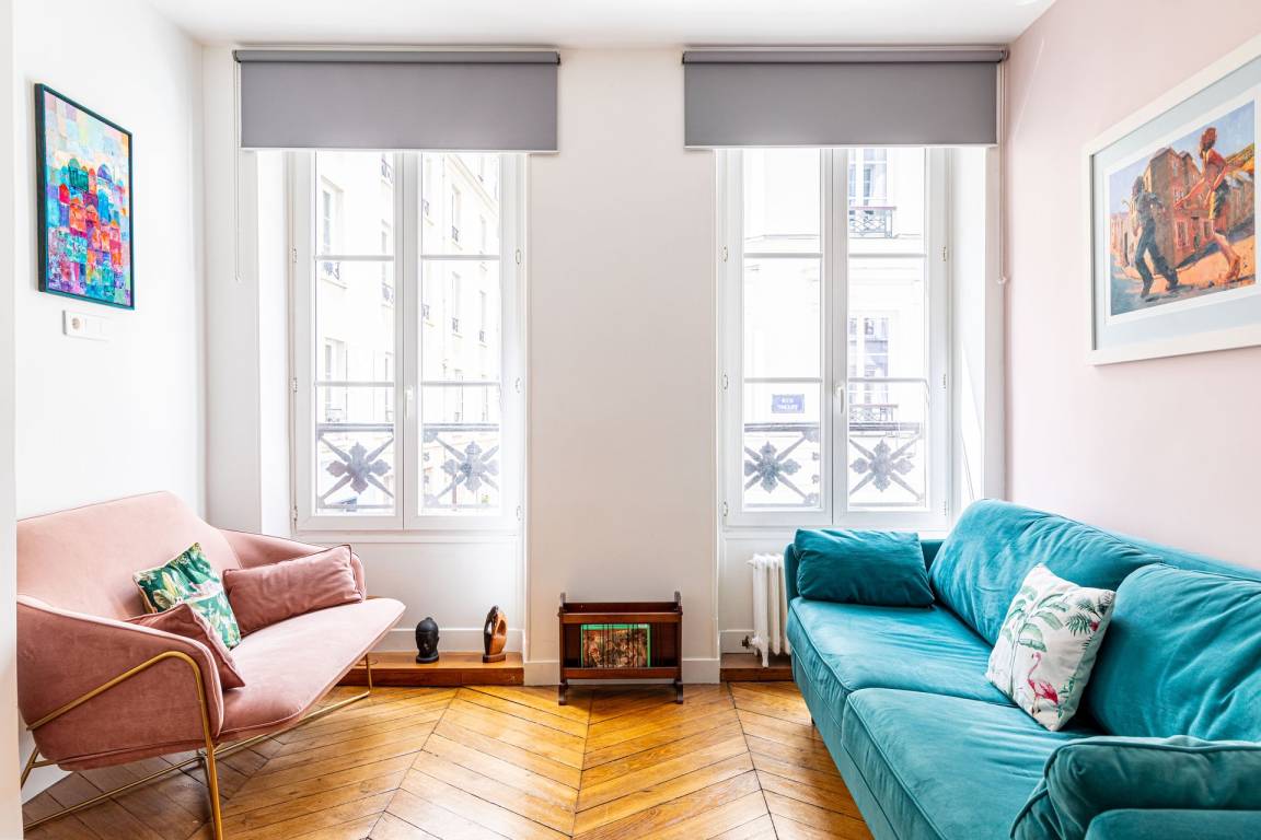 44 M² Apartamento ∙ 2 Habitaciones ∙ 4 Huéspedes - París