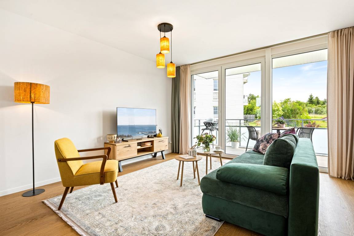 64 M² Ferienwohnung ∙ 1 Schlafzimmer ∙ 4 Gäste - Grömitz