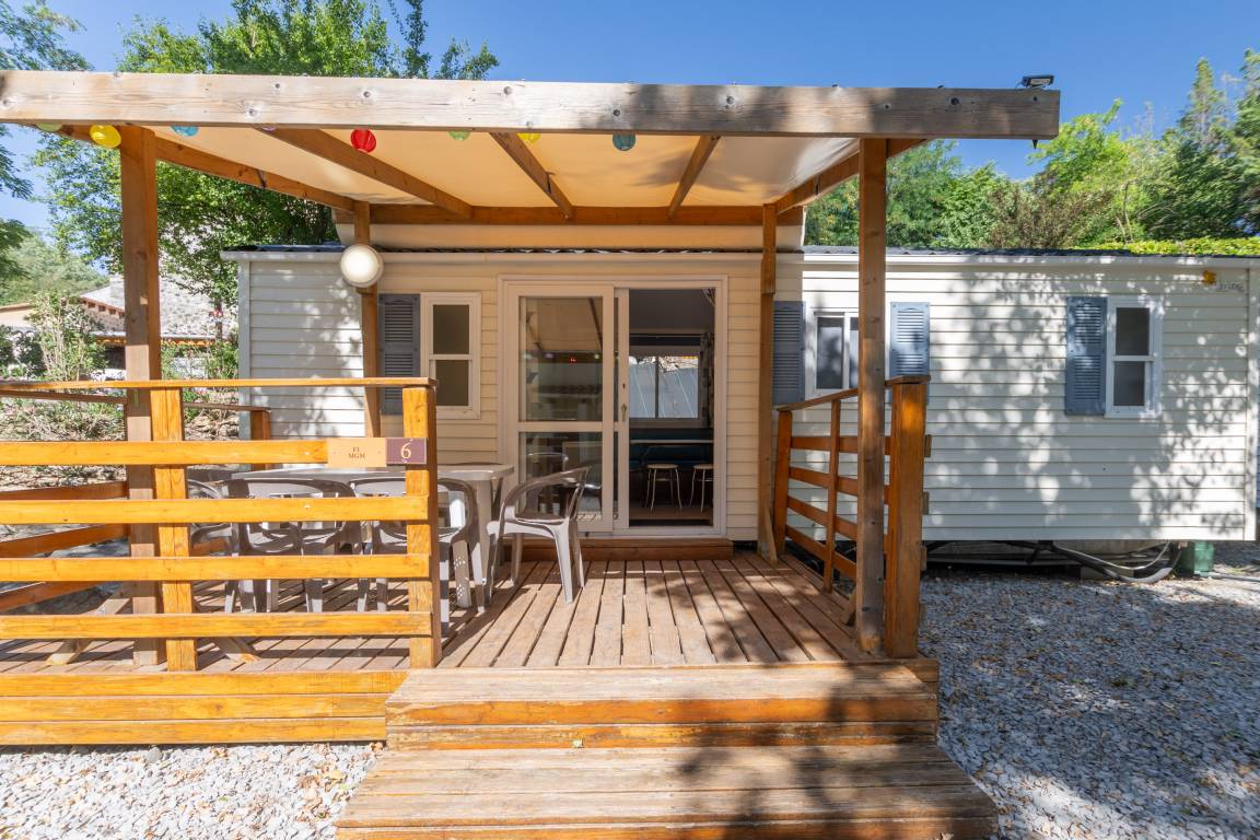 23 M² Camping ∙ 2 Chambres ∙ 6 Personnes - Aubenas