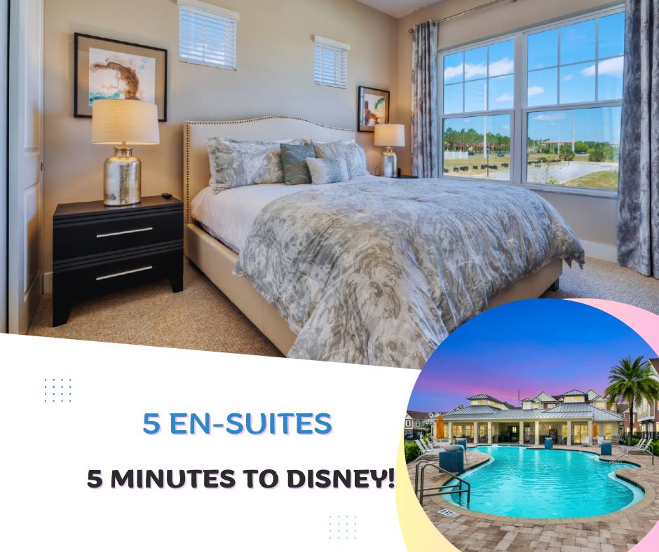 202 M² Resort ∙ 5 Bedrooms ∙ 10 Guests - Celebration, FL