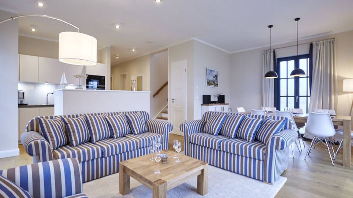 140 M² Ferienhaus ∙ 3 Schlafzimmer ∙ 6 Gäste - Hiddensee