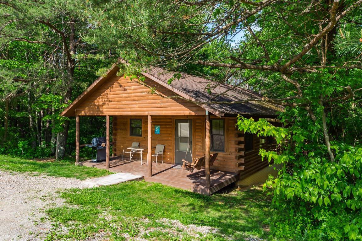 60 M² Cabin ∙ 1 Bedroom ∙ 4 Guests - Hocking Hills State Park, OH