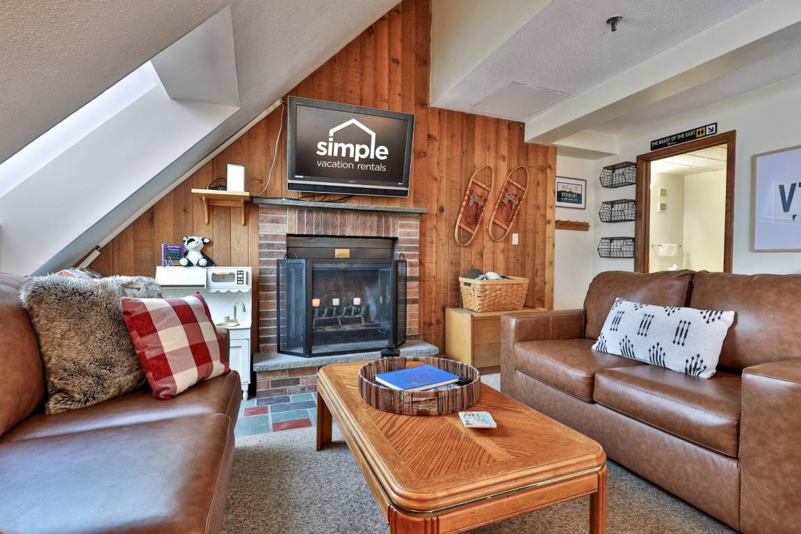 79 M² Condomínio ∙ 2 Quartos ∙ 6 Hóspedes - Killington, VT