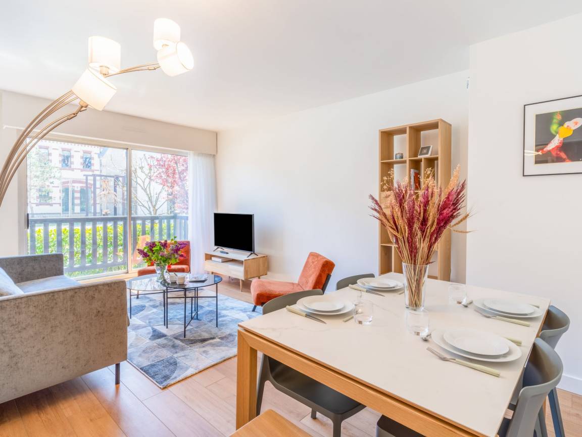 40 M² Apartamento ∙ 1 Habitación ∙ 4 Huéspedes - Benerville-sur-Mer