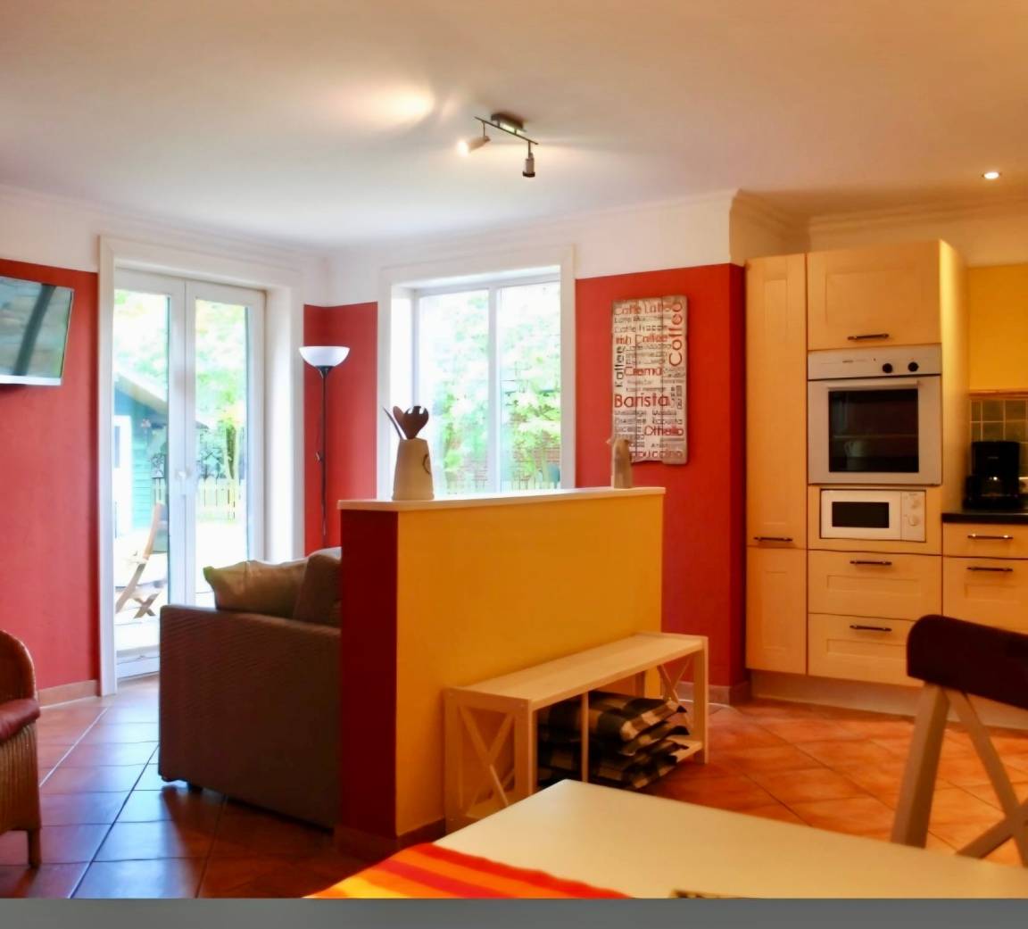 50 M² Ferienwohnung ∙ 1 Schlafzimmer ∙ 2 Gäste - Klanxbüll
