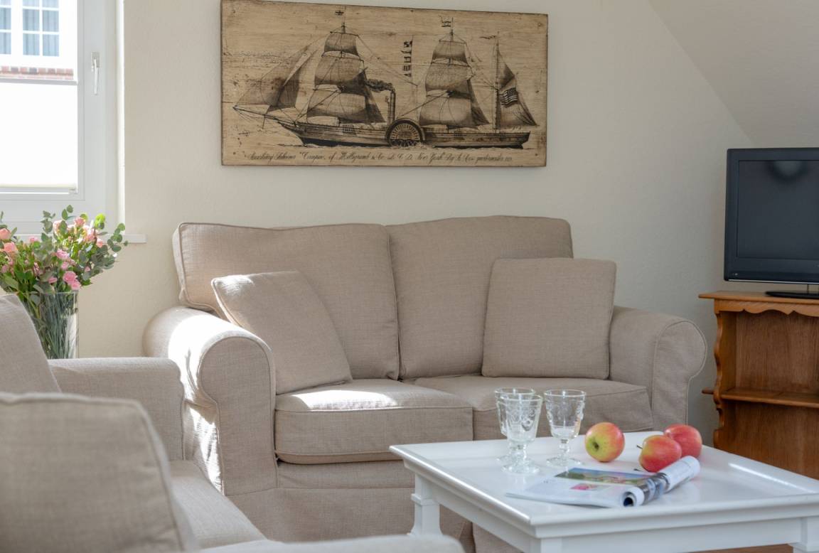 45 M² Ferienwohnung ∙ 1 Schlafzimmer ∙ 3 Gäste - Wenningstedt-Braderup (Sylt)