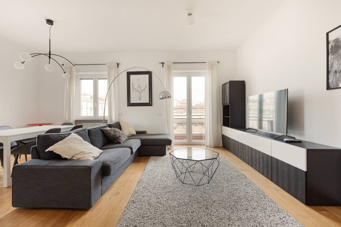 100 M² Appartement ∙ 2 Chambres ∙ 4 Personnes - Milan