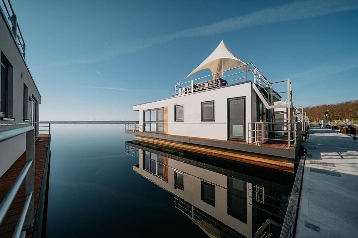 45 M² Hausboot ∙ 2 Schlafzimmer ∙ 6 Gäste - Brandenburg