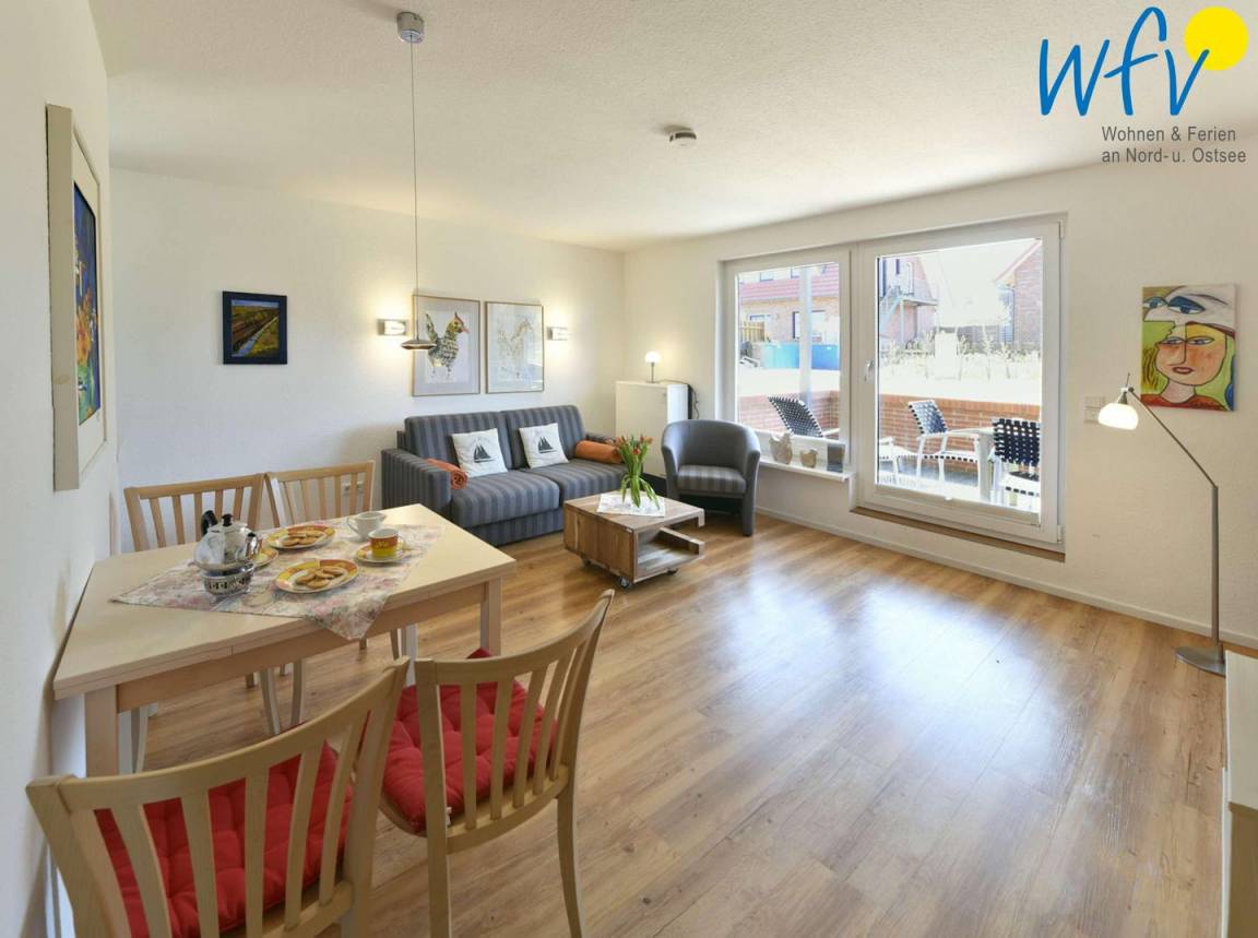 38 M² Appartement ∙ 1 Slaapkamer ∙ 4 Gasten - Juist
