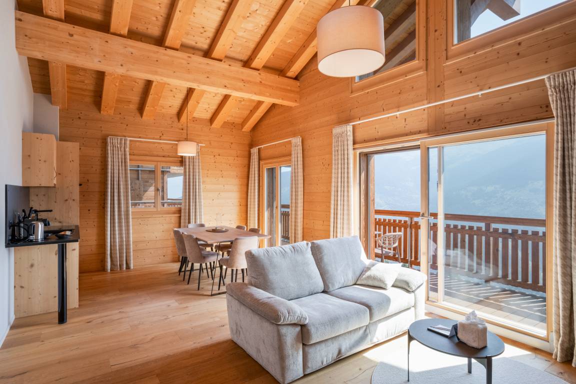 77 M² Apartment ∙ 3 Bedrooms ∙ 6 Guests - Grimentz