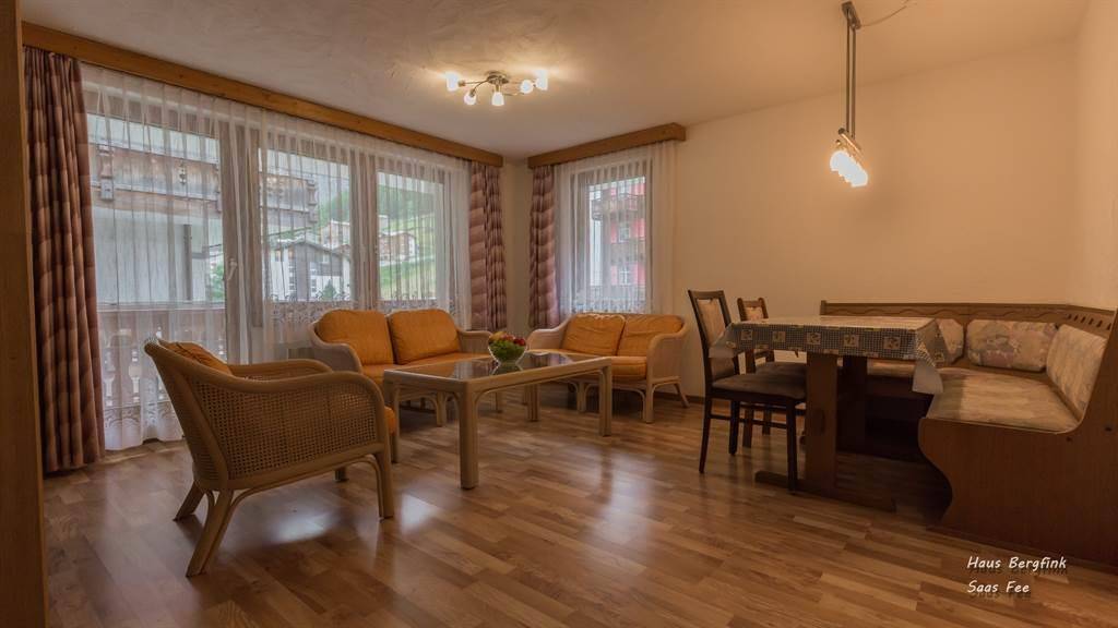 52 M² Appartement ∙ 2 Chambres ∙ 4 Personnes - Saas-Fee