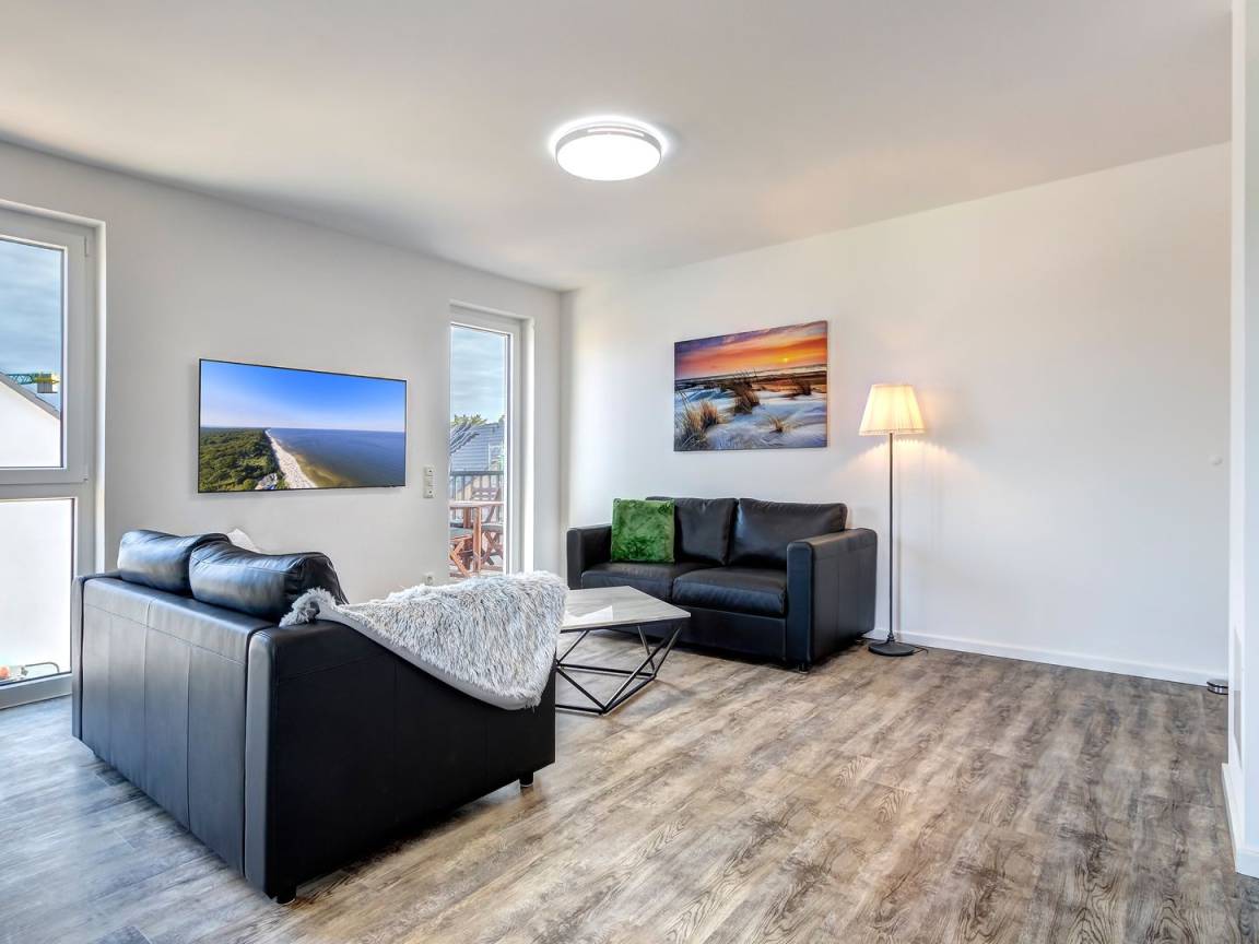 87 M² Apartament ∙ 2 Sypialnie ∙ 4 Gości - Koserow