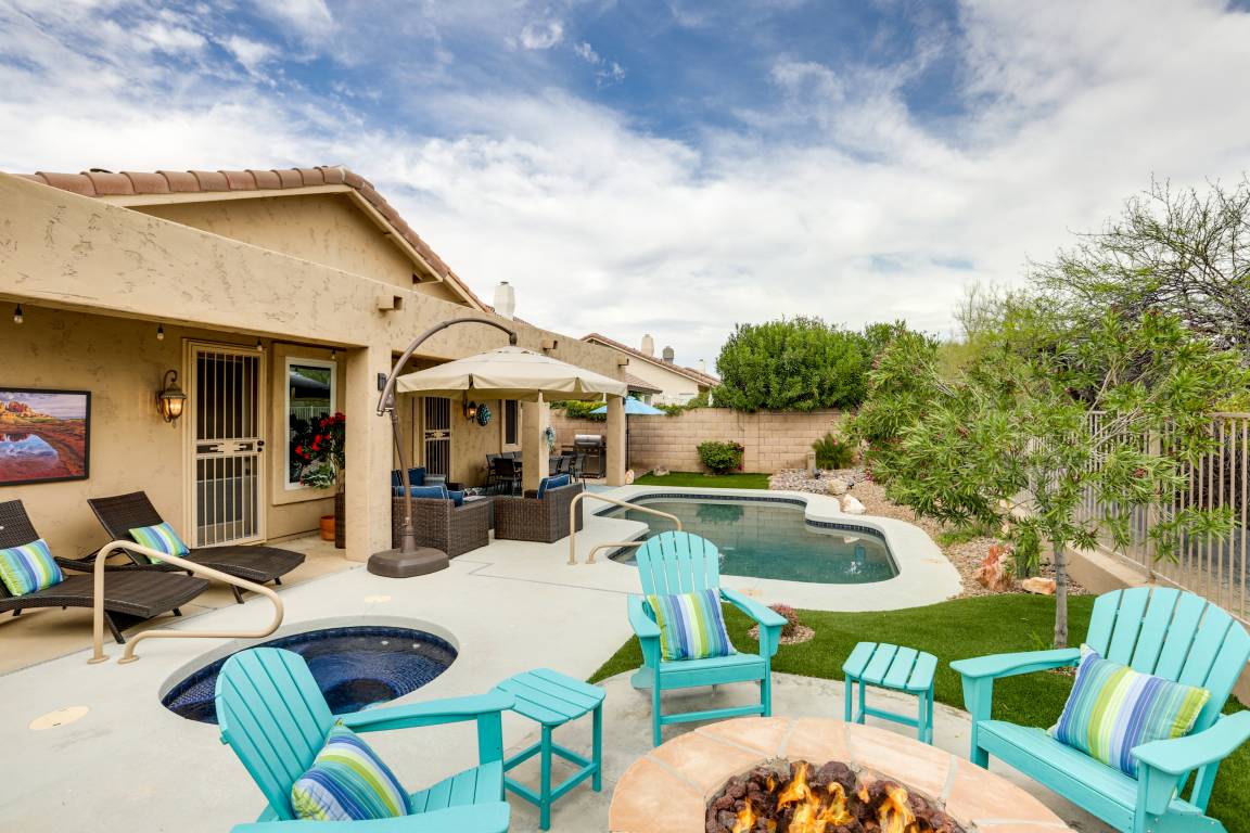 168 M² House ∙ 3 Bedrooms ∙ 6 Guests - Carefree, AZ