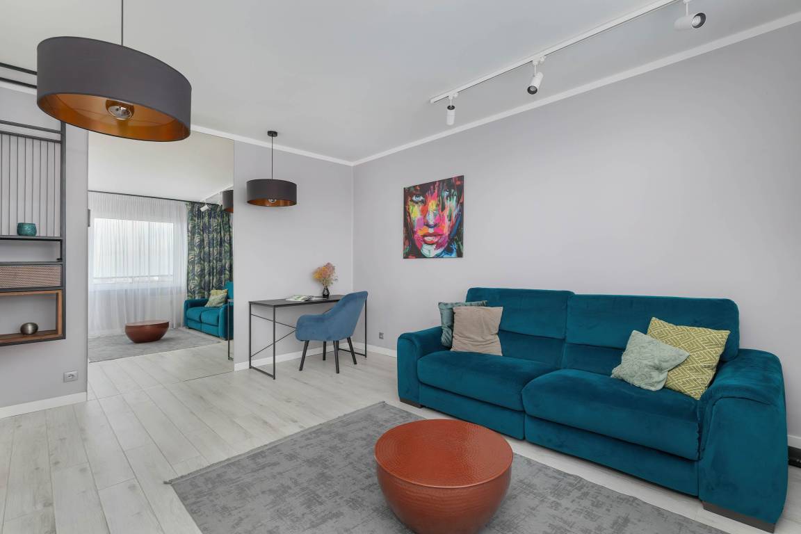 42 M² Ferienwohnung ∙ 1 Schlafzimmer ∙ 2 Gäste - Stettin