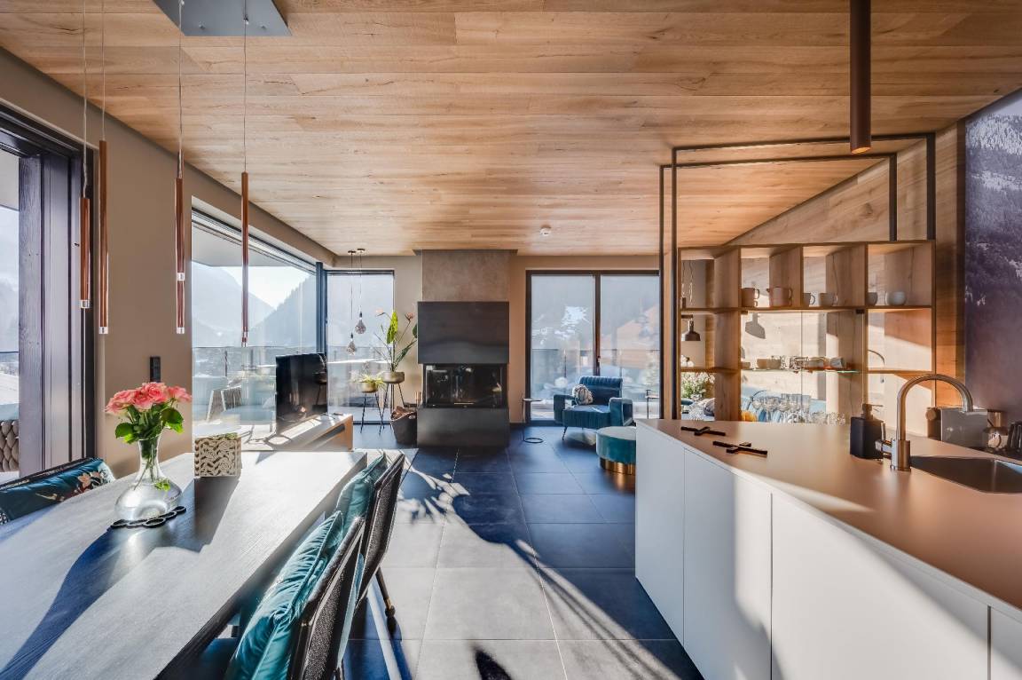 120 M² Ferienwohnung ∙ 2 Schlafzimmer ∙ 6 Gäste - Samnaun