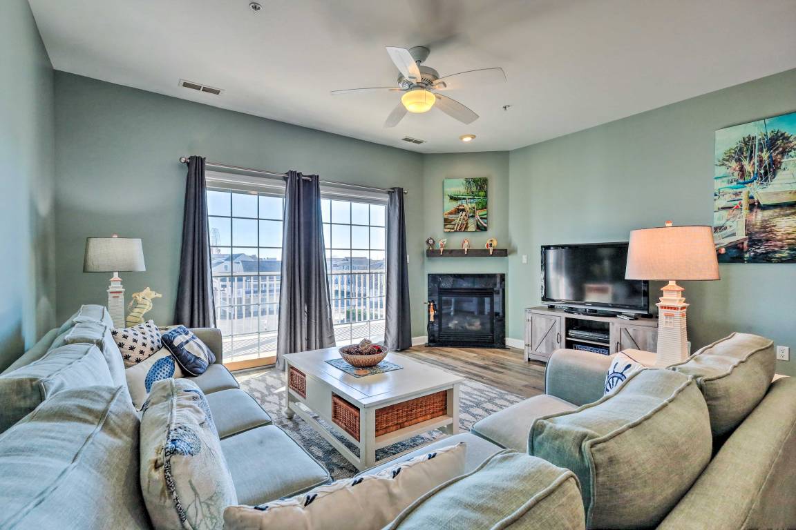 122 M² Apartamento ∙ 2 Habitaciones ∙ 8 Huéspedes - Ocean City, MD