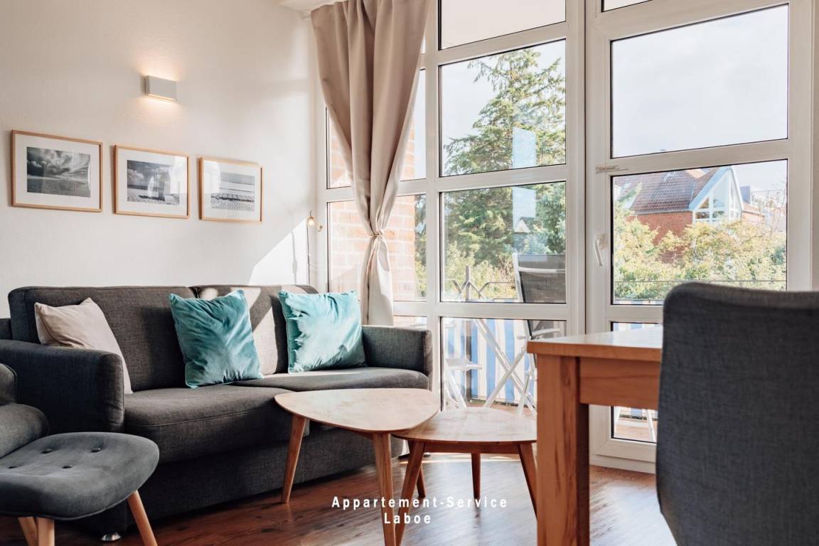 40 M² Ferienwohnung ∙ 1 Schlafzimmer ∙ 2 Gäste - Laboe